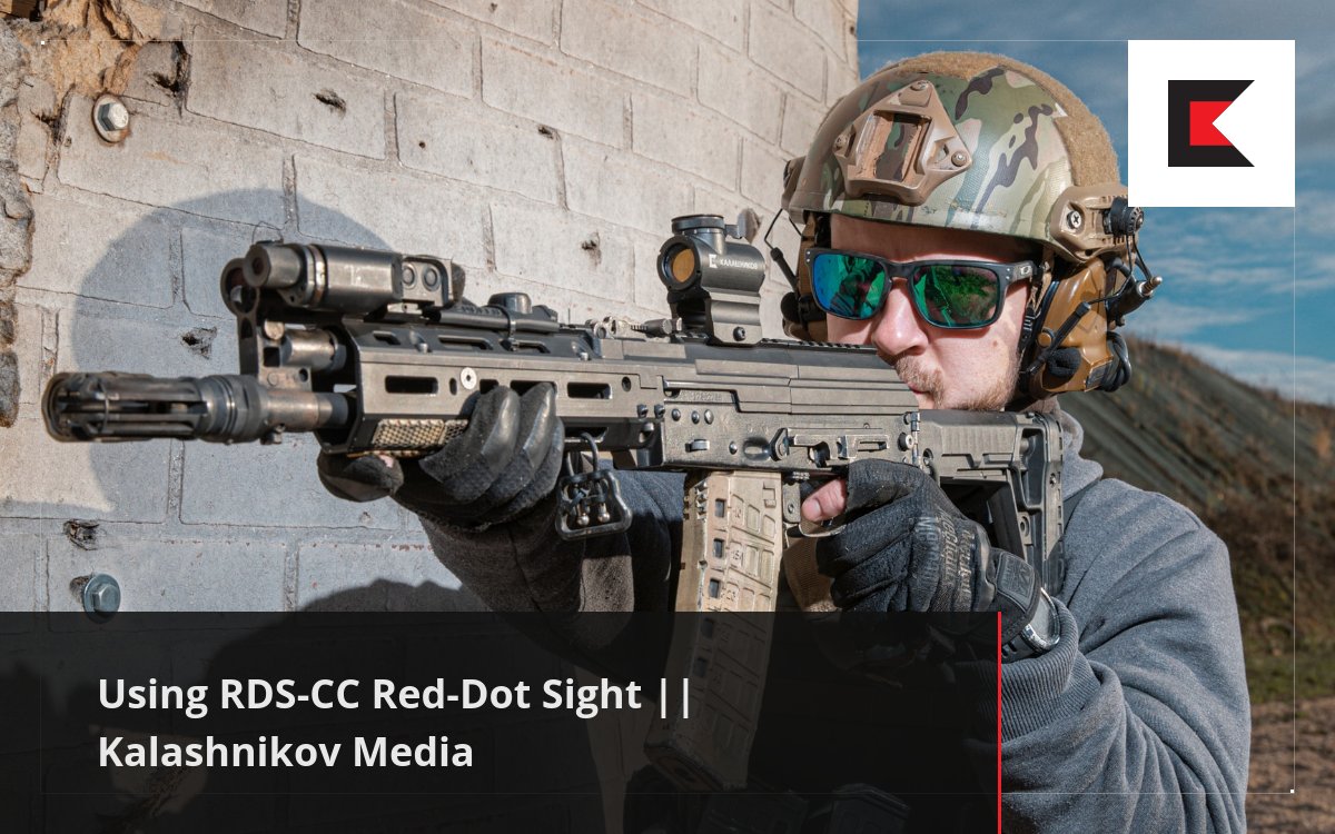 Using RDS-CC Red-Dot Sight || Kalashnikov Media