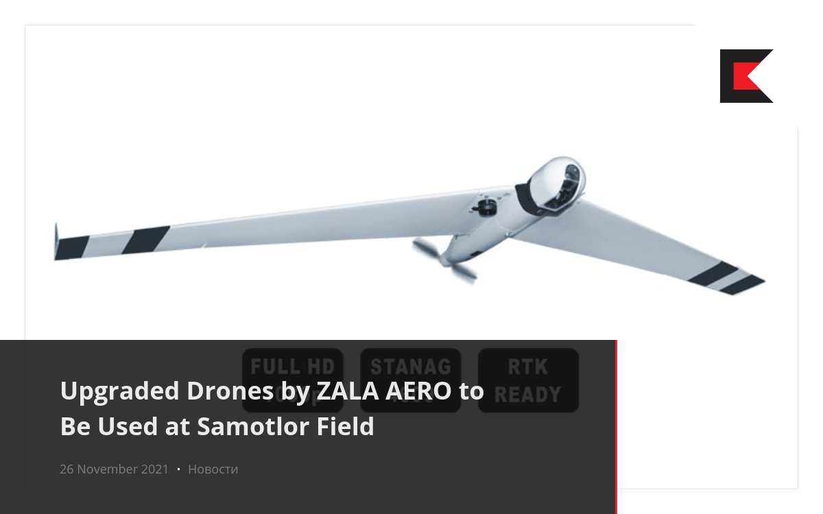 Upgraded Drones by ZALA AERO to Be Used at Samotlor Field