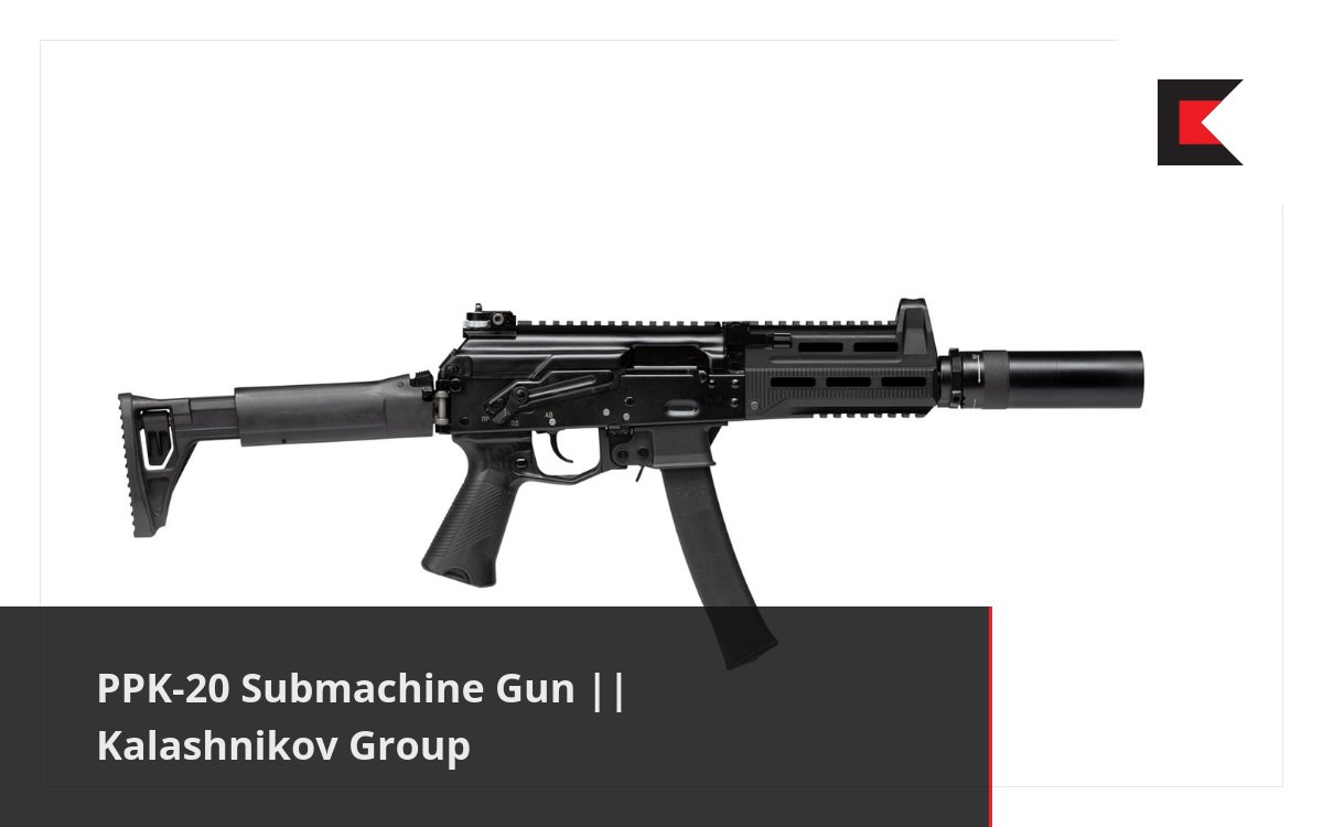 PPK-20 Submachine Gun || Kalashnikov Group