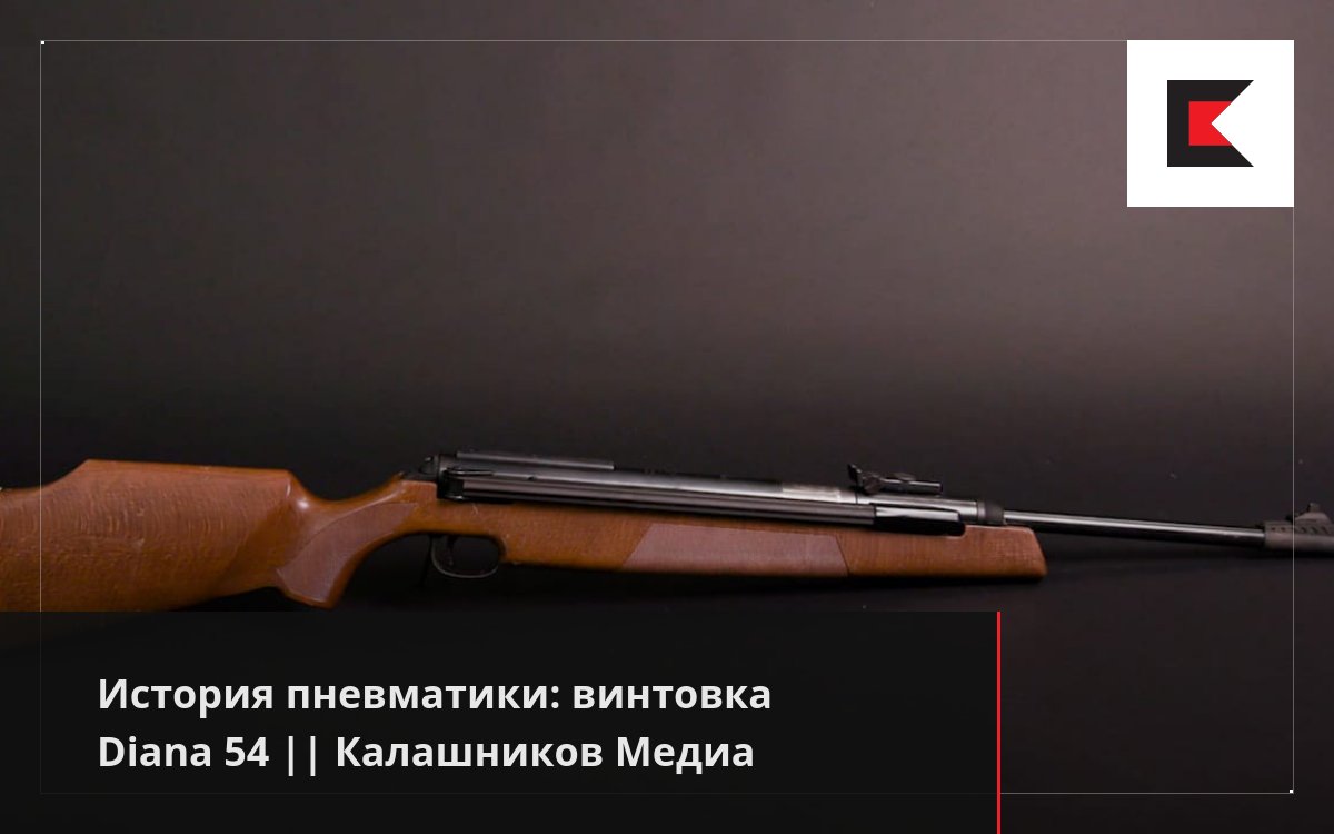 История пневматики: винтовка Diana 54 || Калашников Медиа