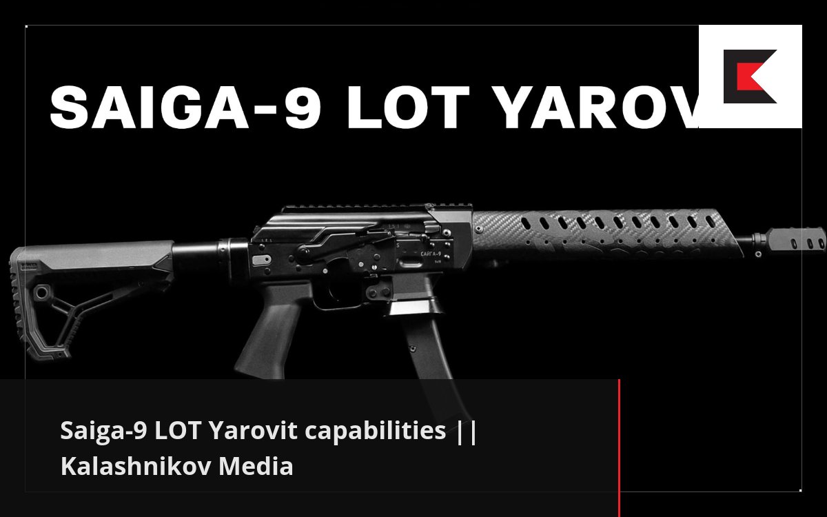 Saiga-9 LOT Yarovit capabilities || Kalashnikov Media