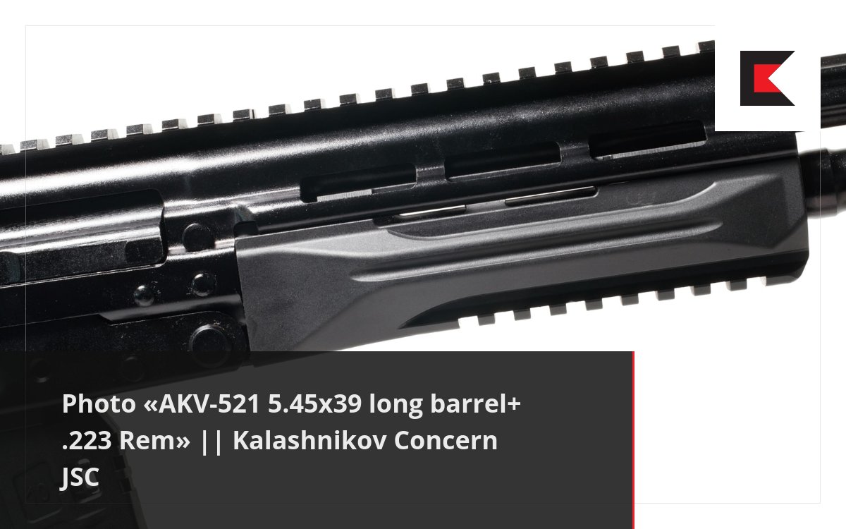 Photo «AKV-521 5.45x39 long barrel + .223 Rem» || Kalashnikov Concern JSC