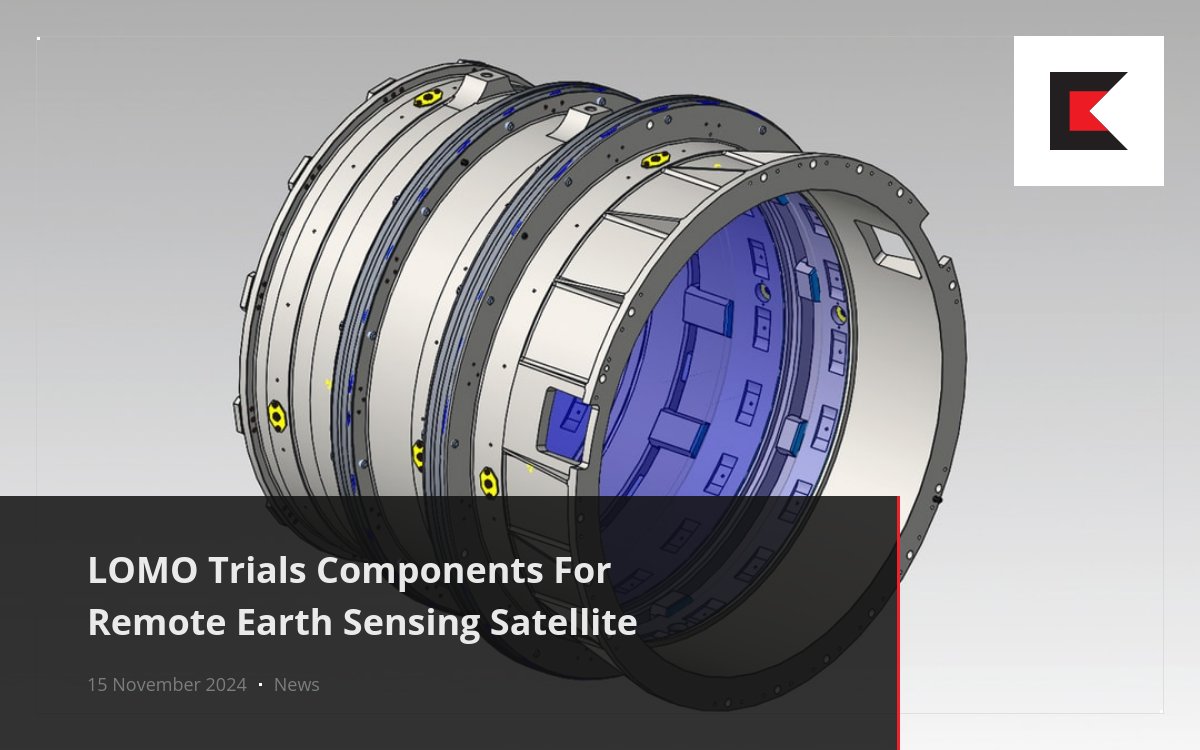 LOMO Trials Components For Remote Earth Sensing Satellite