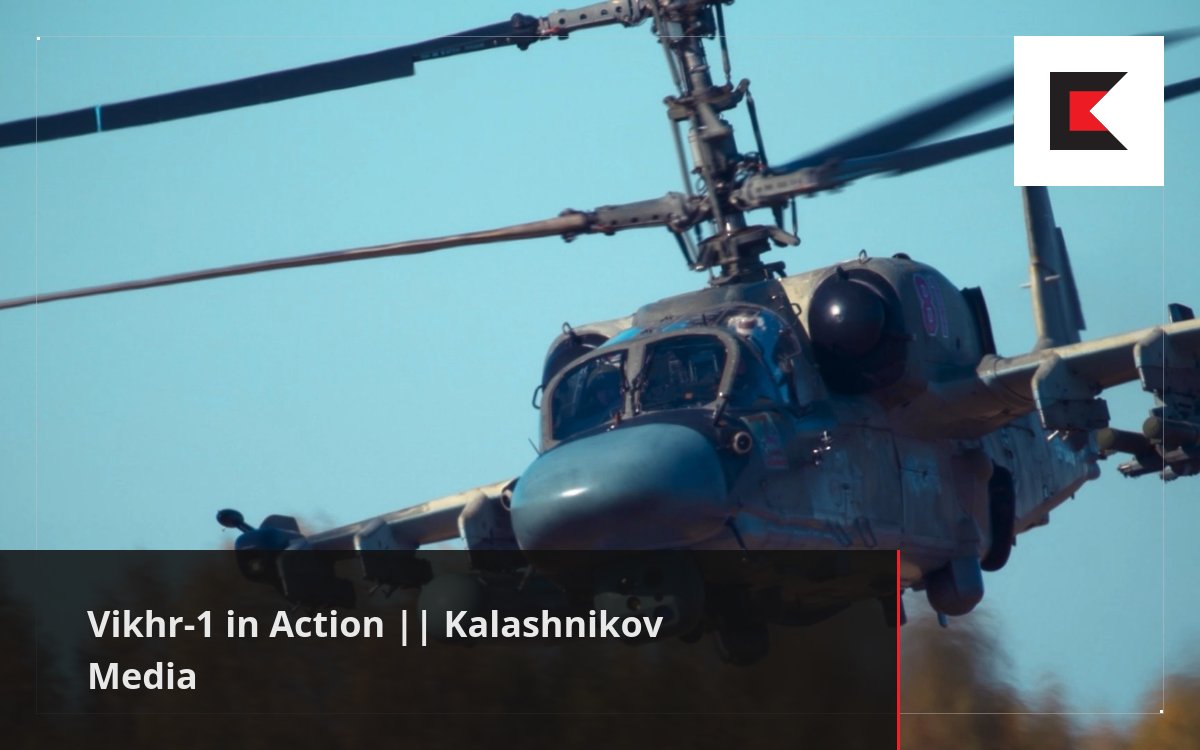Vikhr-1 in Action || Kalashnikov Media