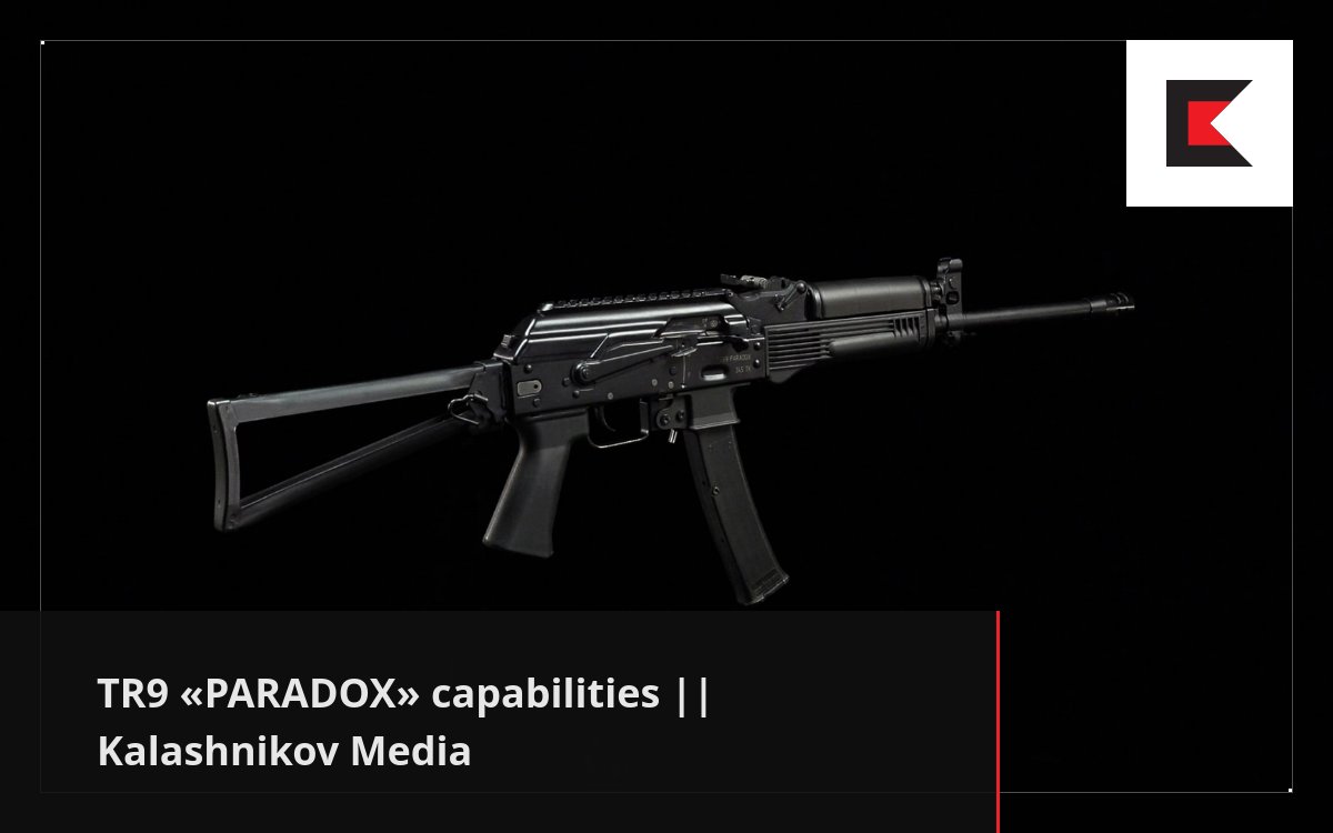 TR9 «PARADOX» capabilities || Kalashnikov Media