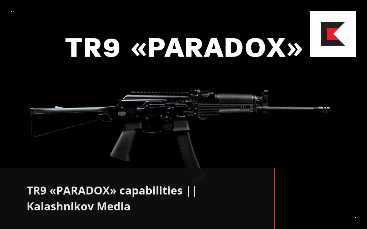 TR9 «PARADOX» capabilities || Kalashnikov Media