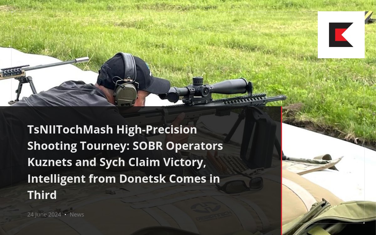 TsNIITochMash High-Precision Shooting Tourney: SOBR Operators Kuznets ...