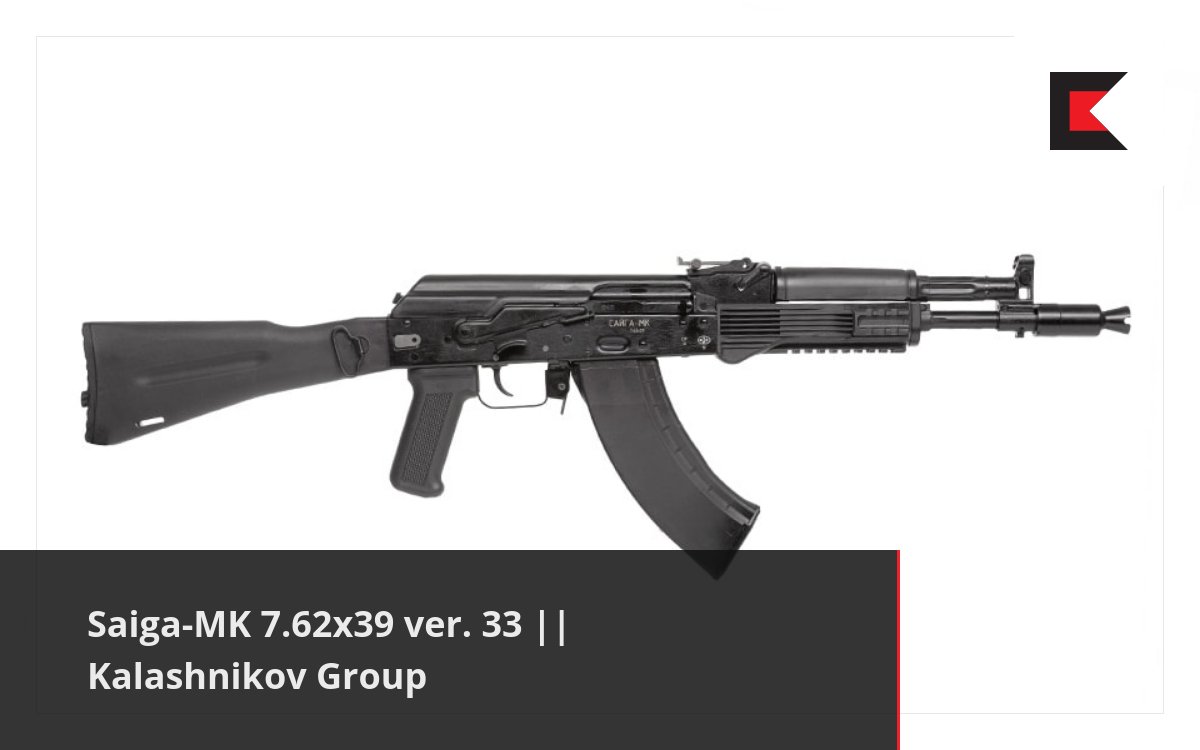 Saiga-MK 7.62x39 ver. 33 || Kalashnikov Group