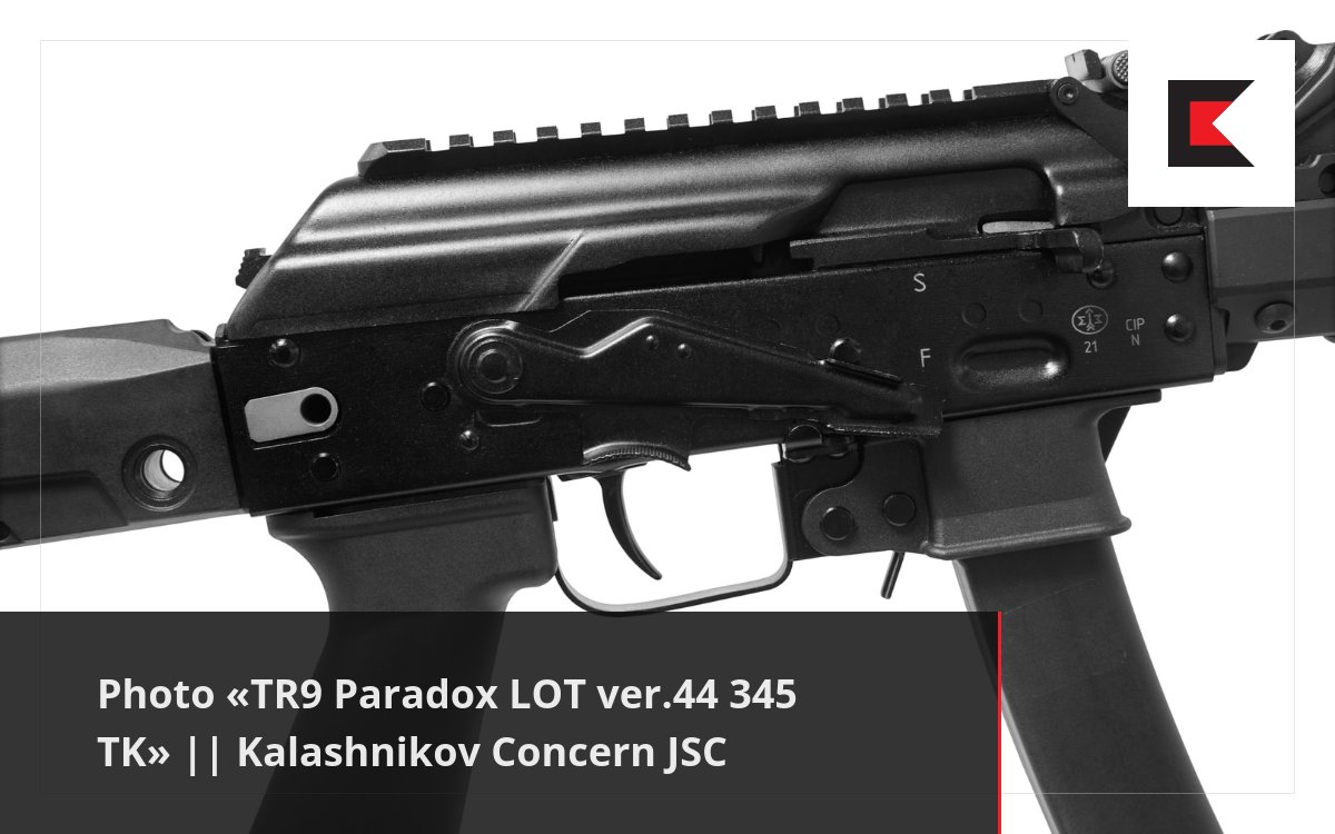 Photo «TR9 Paradox LOT ver.44 345 TK» || Kalashnikov Concern JSC