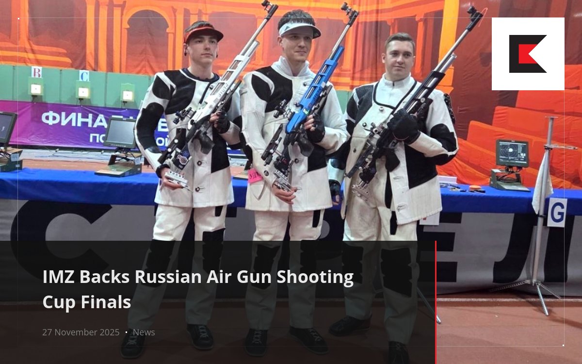 IMZ Backs Russian Air Gun Shooting Cup Finals