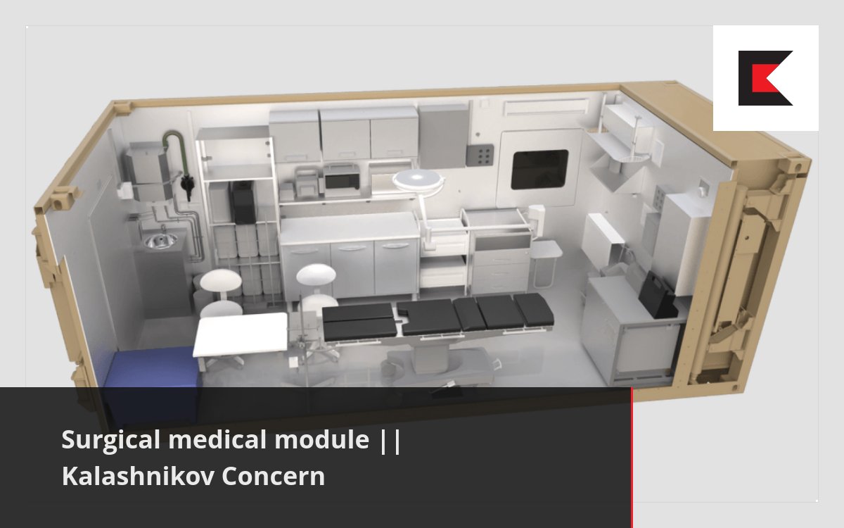 Surgical medical module || Kalashnikov Concern