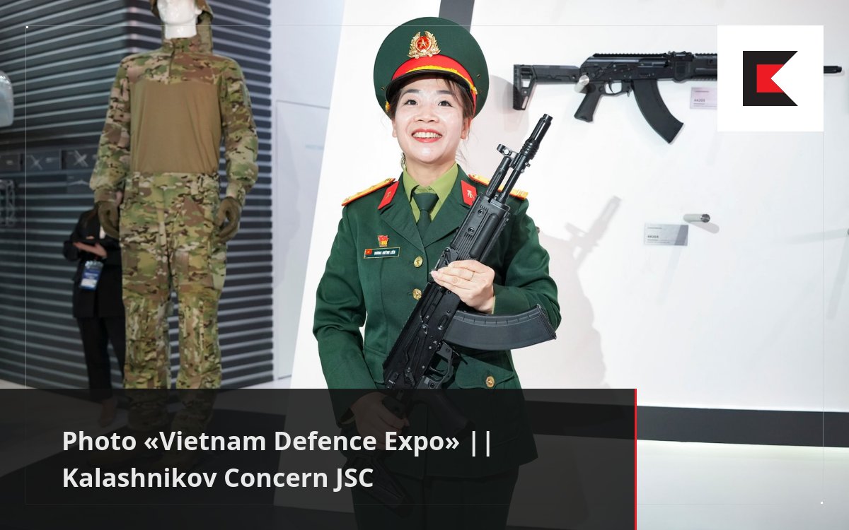 Photo «Vietnam Defence Expo» || Kalashnikov Concern JSC