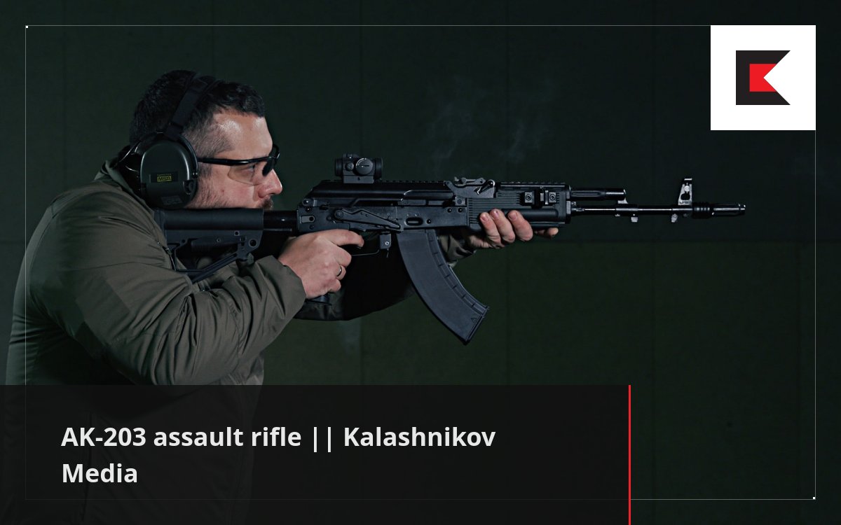 AK-203 assault rifle || Kalashnikov Media