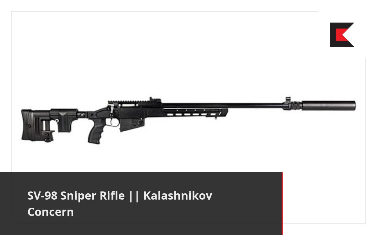 SV-98 Sniper Rifle || Kalashnikov Concern