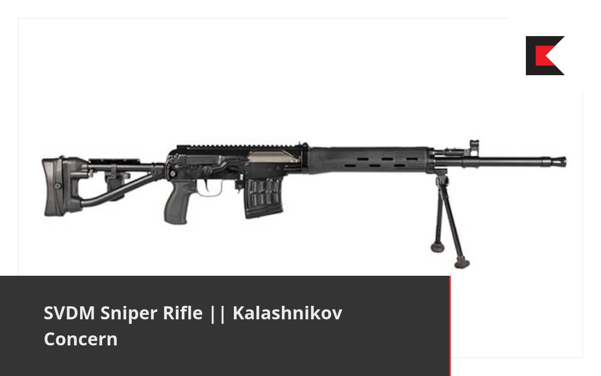 SVDM Sniper Rifle || Kalashnikov Concern