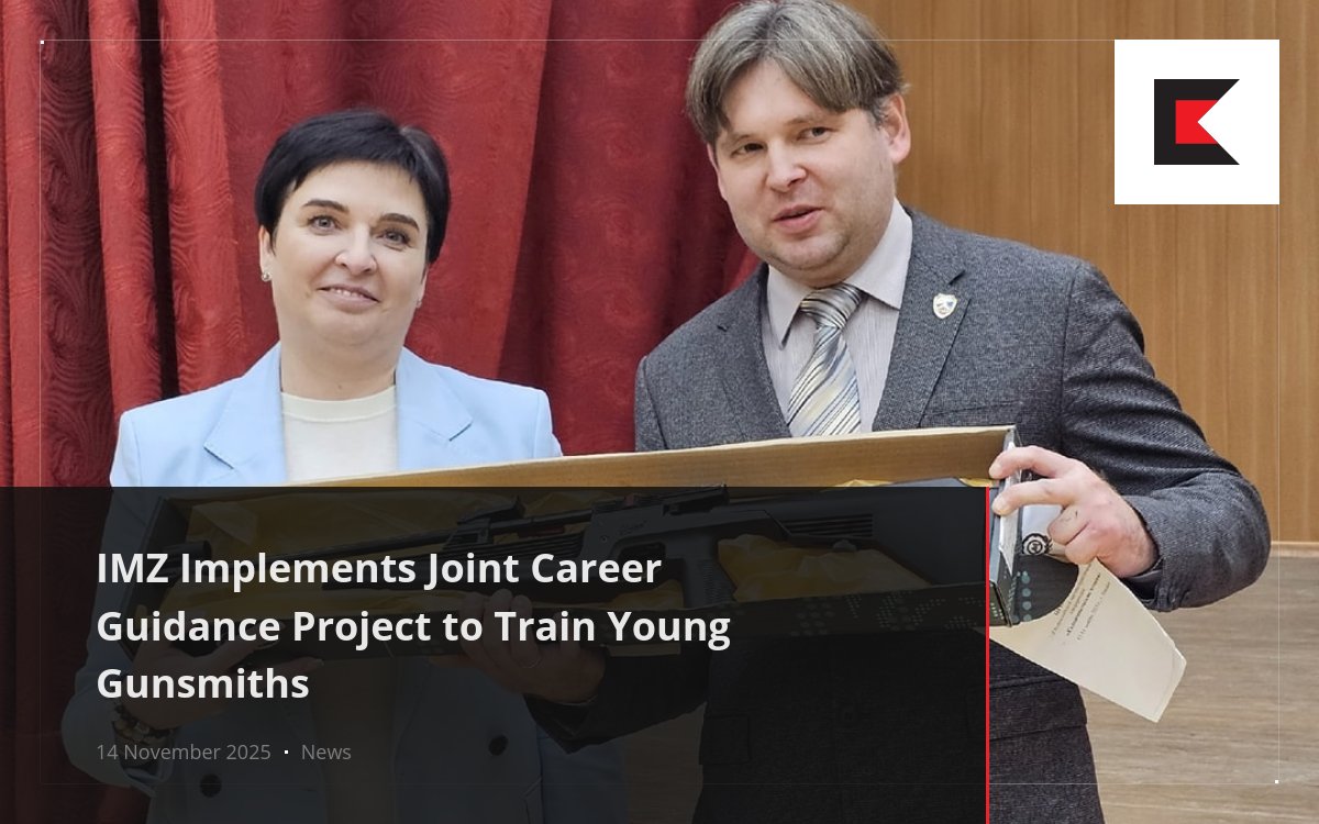 IMZ Implements Joint Career Guidance Project to Train Young Gunsmiths
